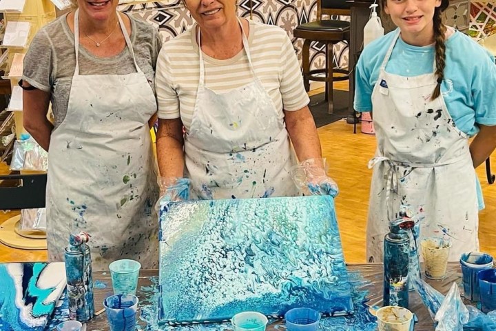 Fluid Art Workshops | Pipe and Palette